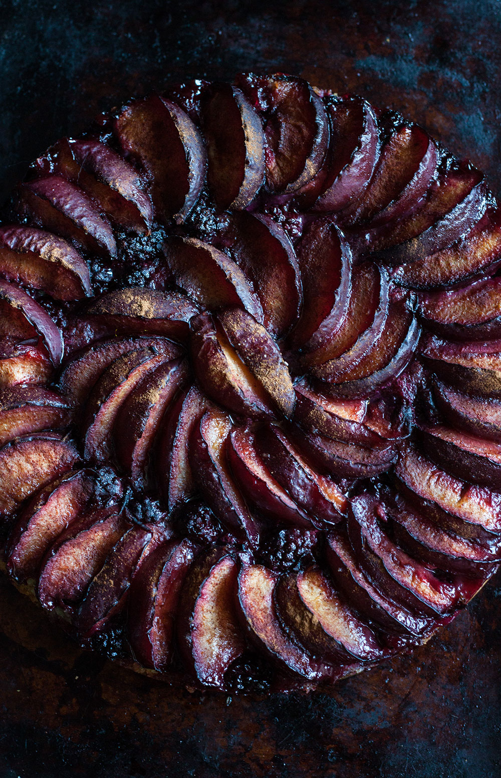 A Little Bit Sweet. Rosemary Shortbread Cake with Plum + Blackberry ...