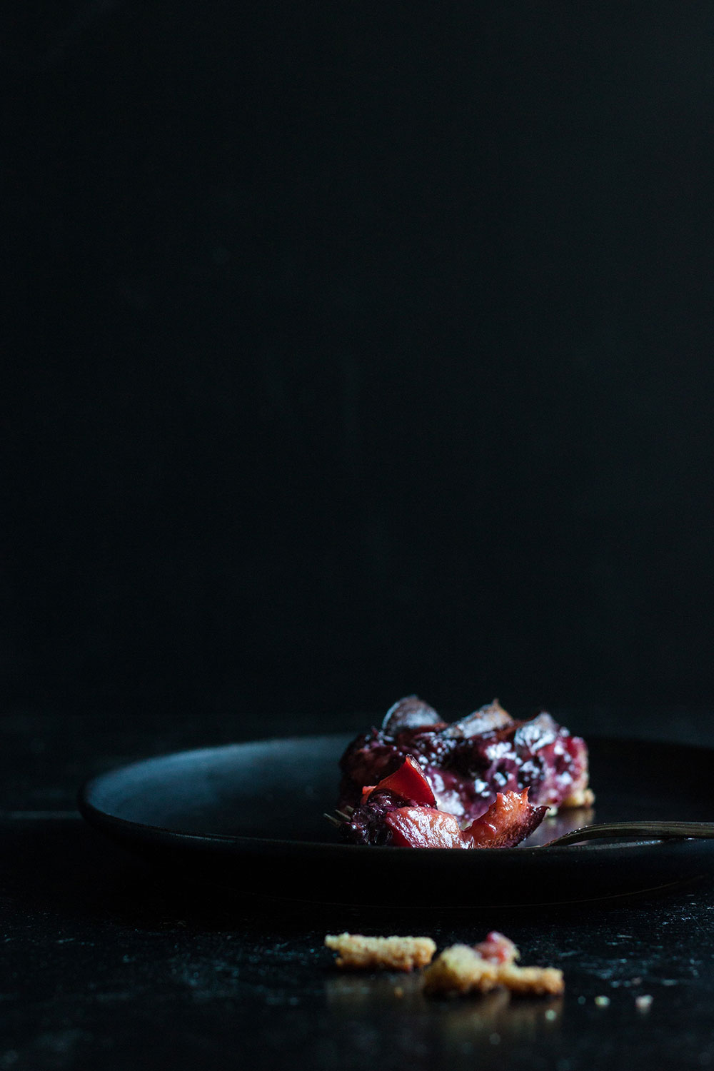 A Little Bit Sweet. Rosemary Shortbread Cake with Plum + Blackberry ...